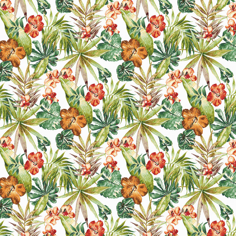TROPIC DAY Upholstery and Drapery Tropical Floral Design